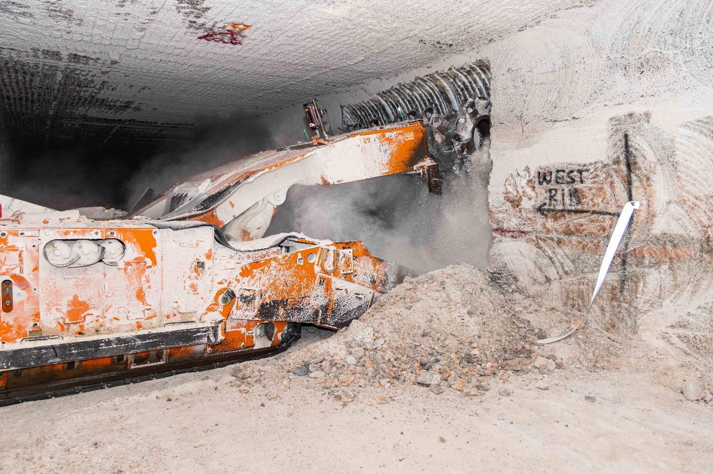 WIPP Begins Mining New Waste Disposal Panel