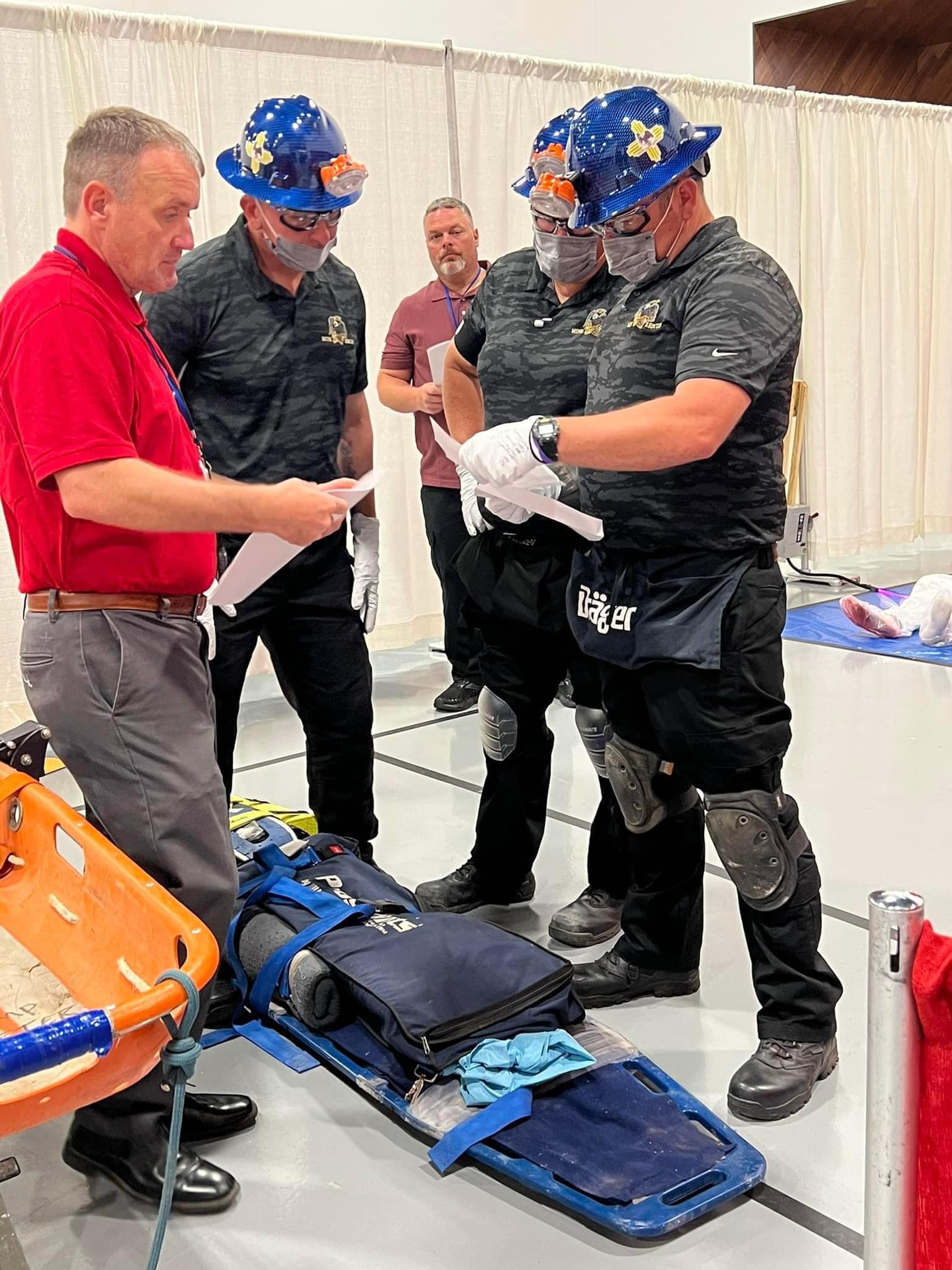 WIPP Mine Rescue Teams Finish In Top 15 At National Competition WIPP Mine Rescue Teams Finish In Top 15 At National Competition